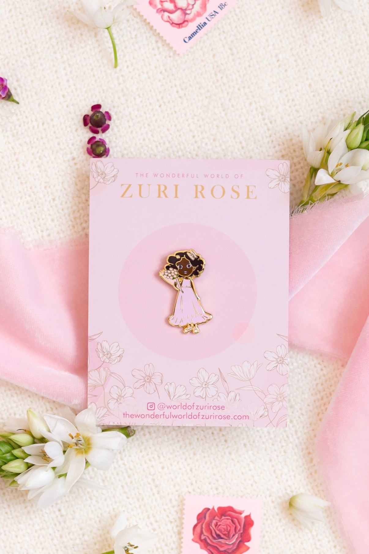 Enamel Pin – The Wonderful World of Zuri Rose