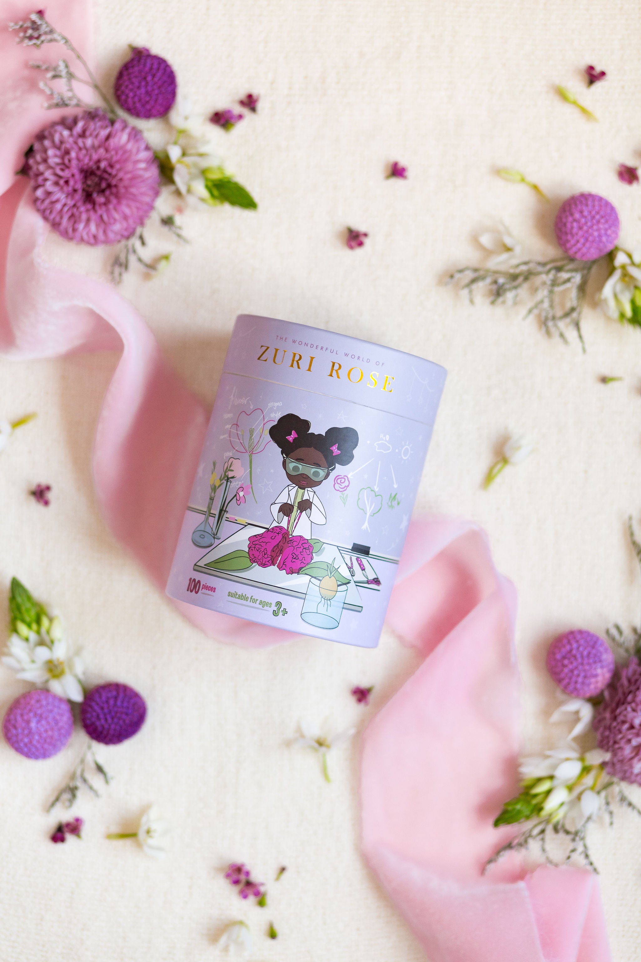 Zuri Rose Puzzle 100 Pieces – The Wonderful World of Zuri Rose